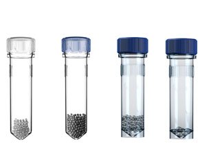 HOMOGENIZER Bead Tubes, 2.0mL Skirted Screw Cap Tubes, 6.8mm Ceramic B ...