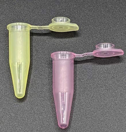 eCon Lab Supply 1.5mL with Cap Microcentrifuge Tubes, Clear, Certified ...